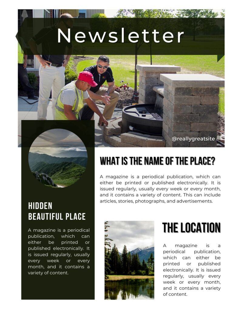 Newsletter - DJs Landscape Management